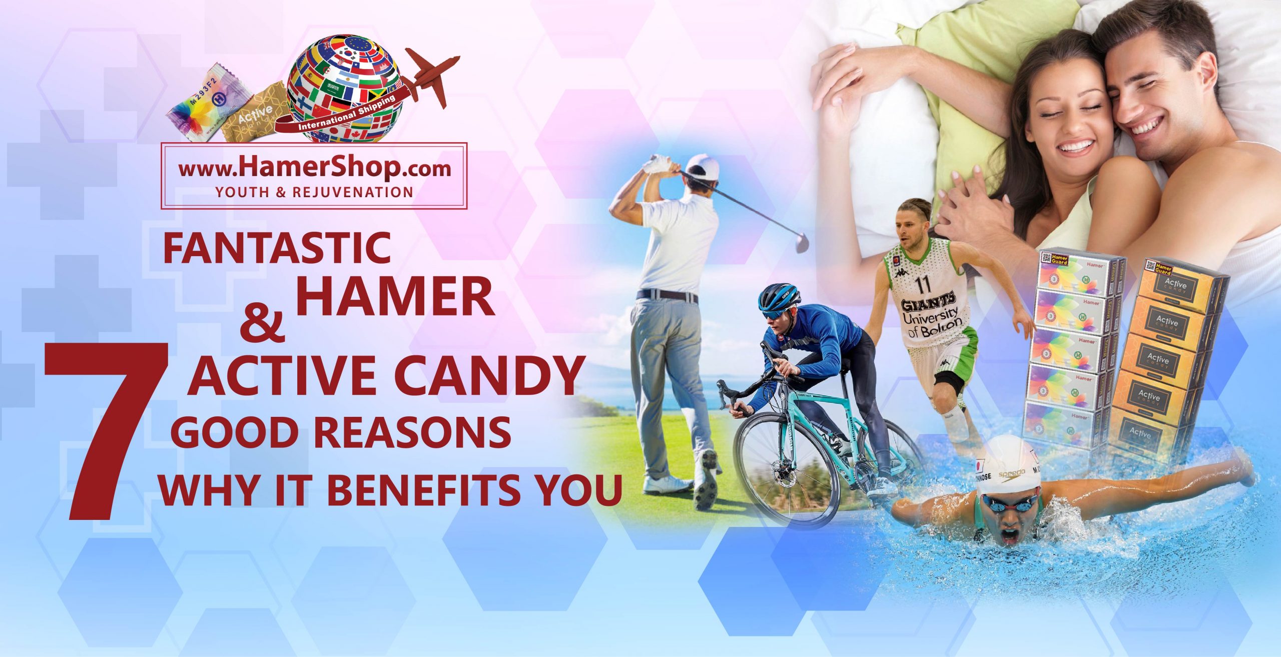 Fantastic Hamer & Active Candy: 7 Good Reasons Why it Benefits You